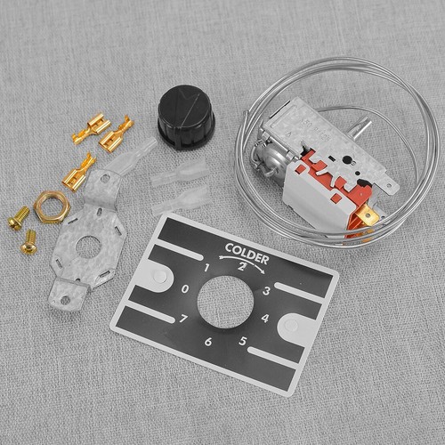 1Set Freezer Refrigerator Thermostat Terminals Temperature Cold Control ...