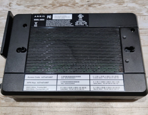 Wifi extender Arris AM525 Frontier **No Power Cord** | eBay