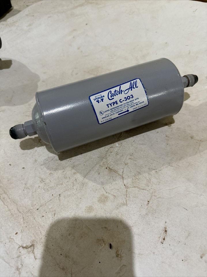 Sporlan Catch All Filter Drier Type C-303 For Use With R12 R22 R500 ...