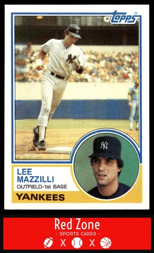1983 Topps - #685 Lee Mazzilli NM Set Break | eBay