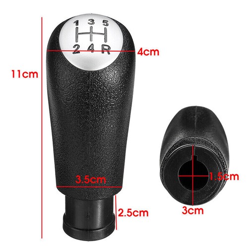 5 Speed Gear Stick Shift Knob Lever Shifter Fit For Alfa Romeo 147 156 ...