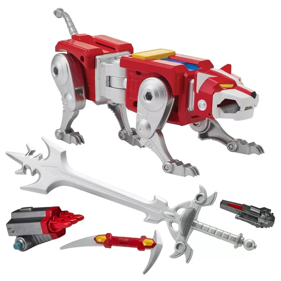Voltron Legendary Red Lion Lance Action Figure 40th Anniversary ...