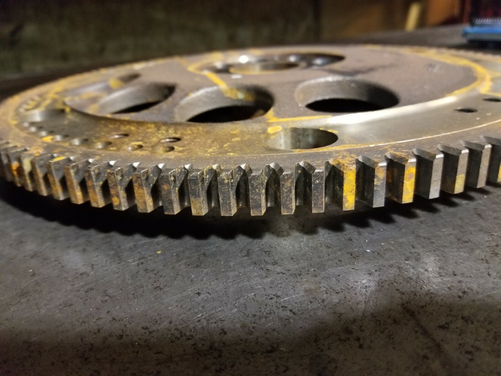 97372295 06-10 Duramax LBZ LMM FLYWHEEL Allison Flexplate Flywheel Ring ...