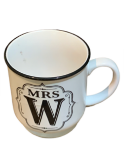 Alphabet Mug Mr / Mrs / Miss Men's Women's Gift Mug Birthday ...
