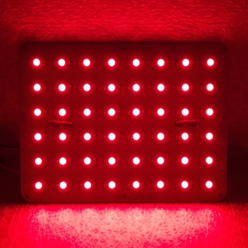48W Deep Red 730nm 660nm 630nm LED Lamp Spot Light Bulb + PCB DIY Plant ...