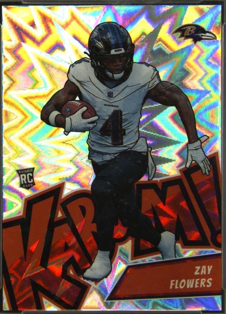 2023 Panini Absolute - Kaboom! Vertical Zay Flowers #K16 (RC) for sale ...