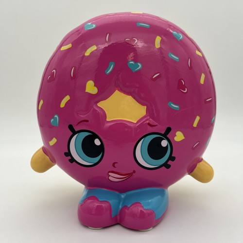 Moose (2013) Shopkins [D'lish Donut] Ceramic Coin/Piggy Bank *EUC* 7.5 ...