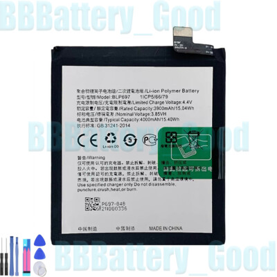 100% New Battery For OPPO F11 Pro F11 Plus Mobile Phone BLP697 4000mAh ...