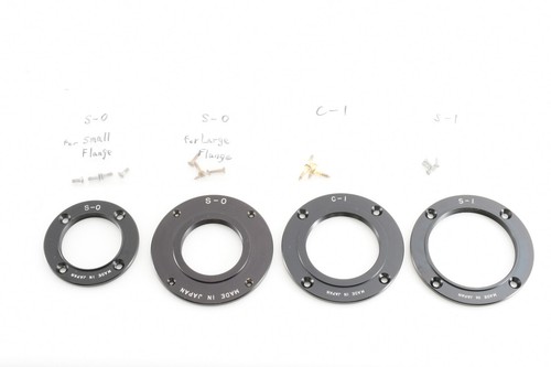 Large Format Shutter Mounting Flange S-0 x2, C-1, S-1 w/ Set screw from ...