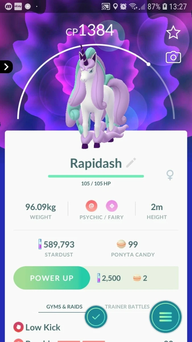 Rapidash Mega Evolution