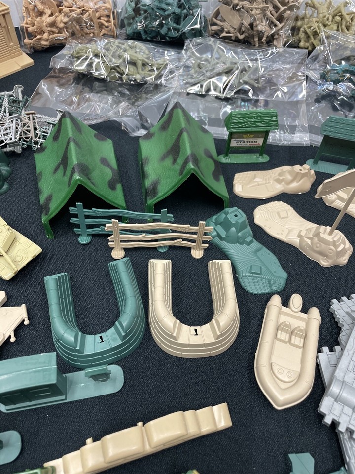 HUGE MIXED LOT of Plastic Army Men 300+ Army Men | eBay