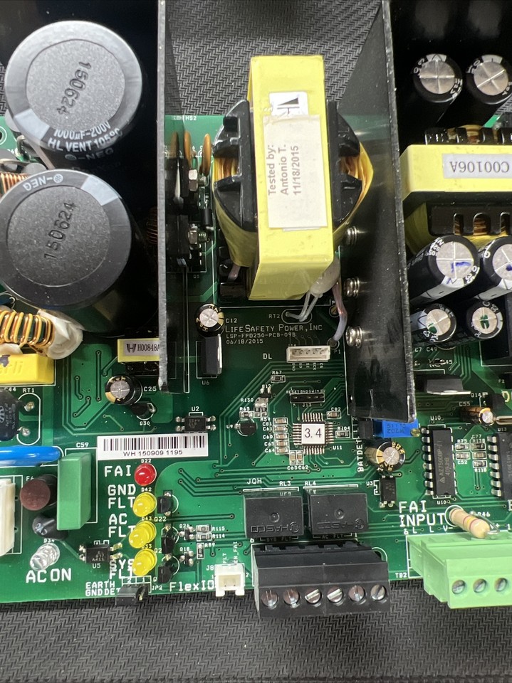LifeSafety LSP-FPO250 LSP-FP0250 FlexPower Power Supply / Charger ...