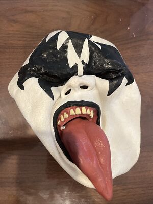 1997 Kiss Gene Simmons Paper Magic Mask! Vintage | eBay