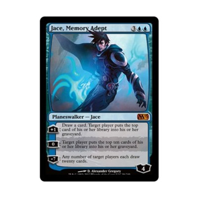 WOTC MtG M13 Jace, Memory Adept (MR) EX | eBay