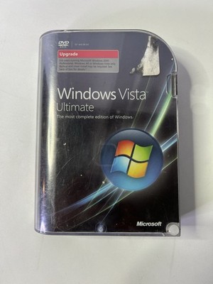 Microsoft Windows Vista Ultimate Upgrade | eBay