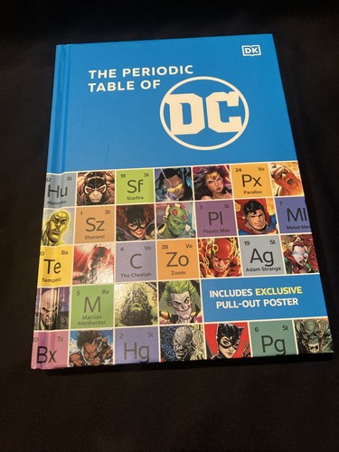 The Periodic Table Of DC DK Hardcover 2023 | eBay