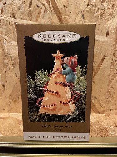 1995 Chris Mouse Tree #11 - Magic Hallmark Ornament | eBay