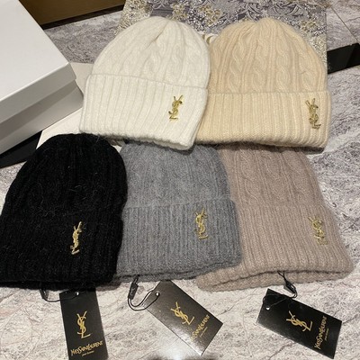 YSL knitted beanie | eBay