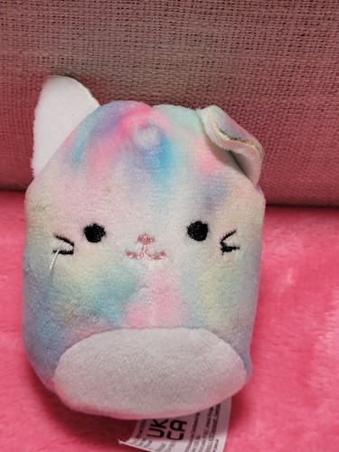 Squishmallows Squishville Rainbow Dream Squad Cindy the Tie Dye Cat 2 ...
