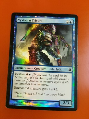 1x Nyxborn Triton | FOIL | Born of the Gods | MTG Magic Cards | eBay