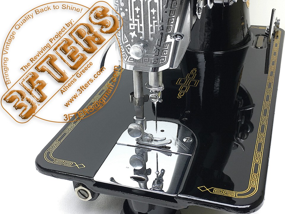 SINGER 201-2 Sewing Machine Potted Restored & Serviced by 3FTERS | eBay