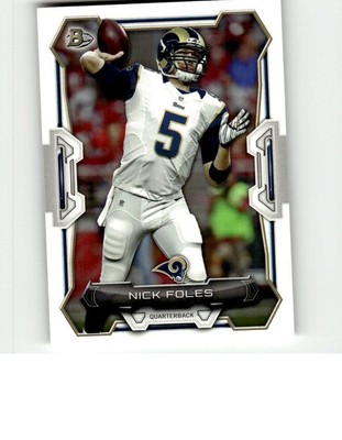 NICK FOLES CARD #87 B3R3S105P91 FREE SHIPPING | eBay