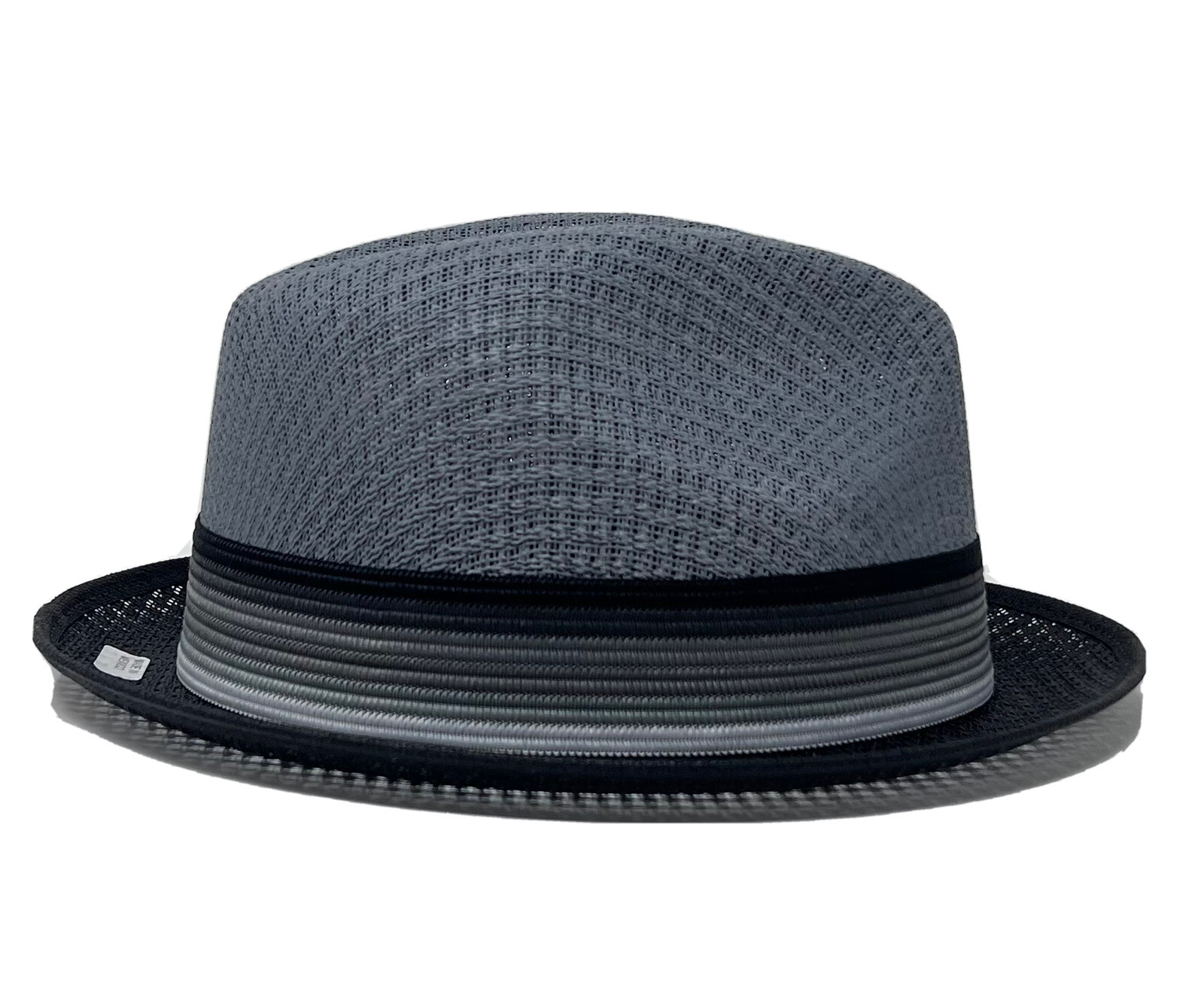 Freddy Negrete Lowrider Fedora Hat Black & Grey Aztec Mens By Summit ...