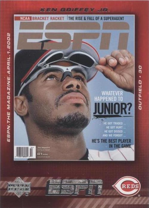 2005 Upper Deck ESPN - The Magazine Covers Ken Griffey Jr #MC-6 for ...