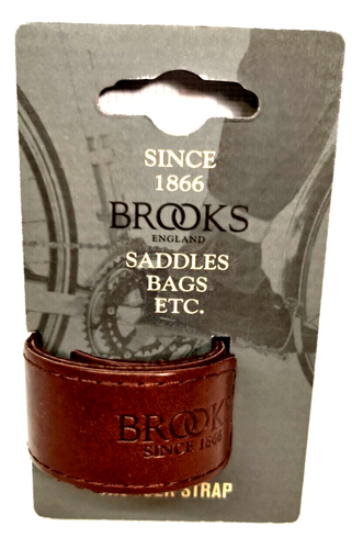 Brooks Trouser Strap Leather Pant Leg Strap Bicycle Single Strap Brown ...