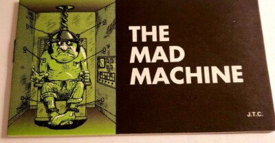 CHICK TRACT The Mad Machine Jack Chick Publications 1975 Vintage NOS | eBay