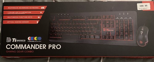 TT Esports Commander Pro RGB Keyboard + Mouse | eBay
