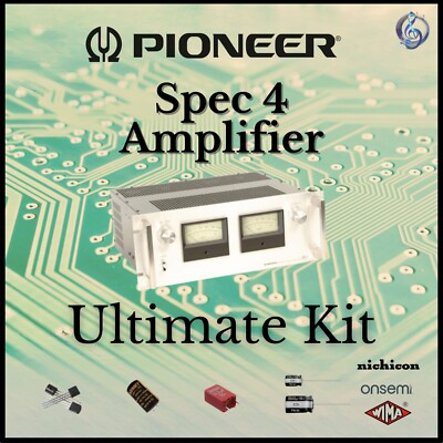 Pioneer Spec 4 Amplifier Ultimate Upgrade Kit Genuine Parts Restoration ...