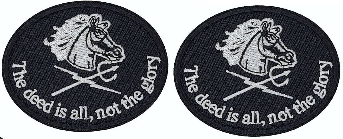 Devgru Black Team Patch NSWDG Red Squadron Team Patch Red/Black