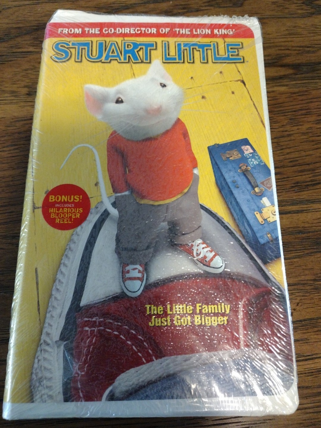 Stuart Little VHS Clamshell Includes Blooper Reel SEALED 43396052154 | eBay