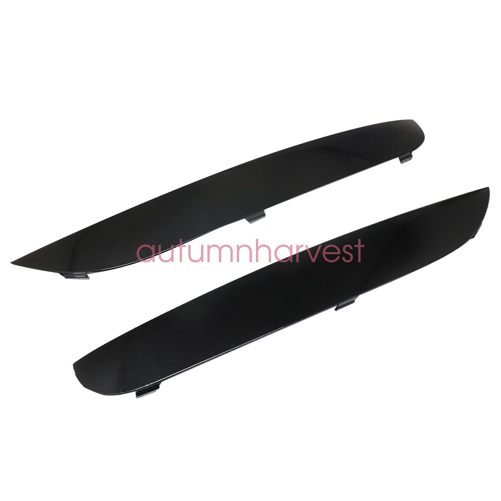 2x Front Bumper Moulding Trims 51118047727 For BMW 7 Series F01 F02 ...