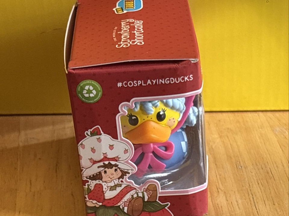 Tubbz Mini Strawberry Shortcake Blueberry Muffin Duck Figure | eBay