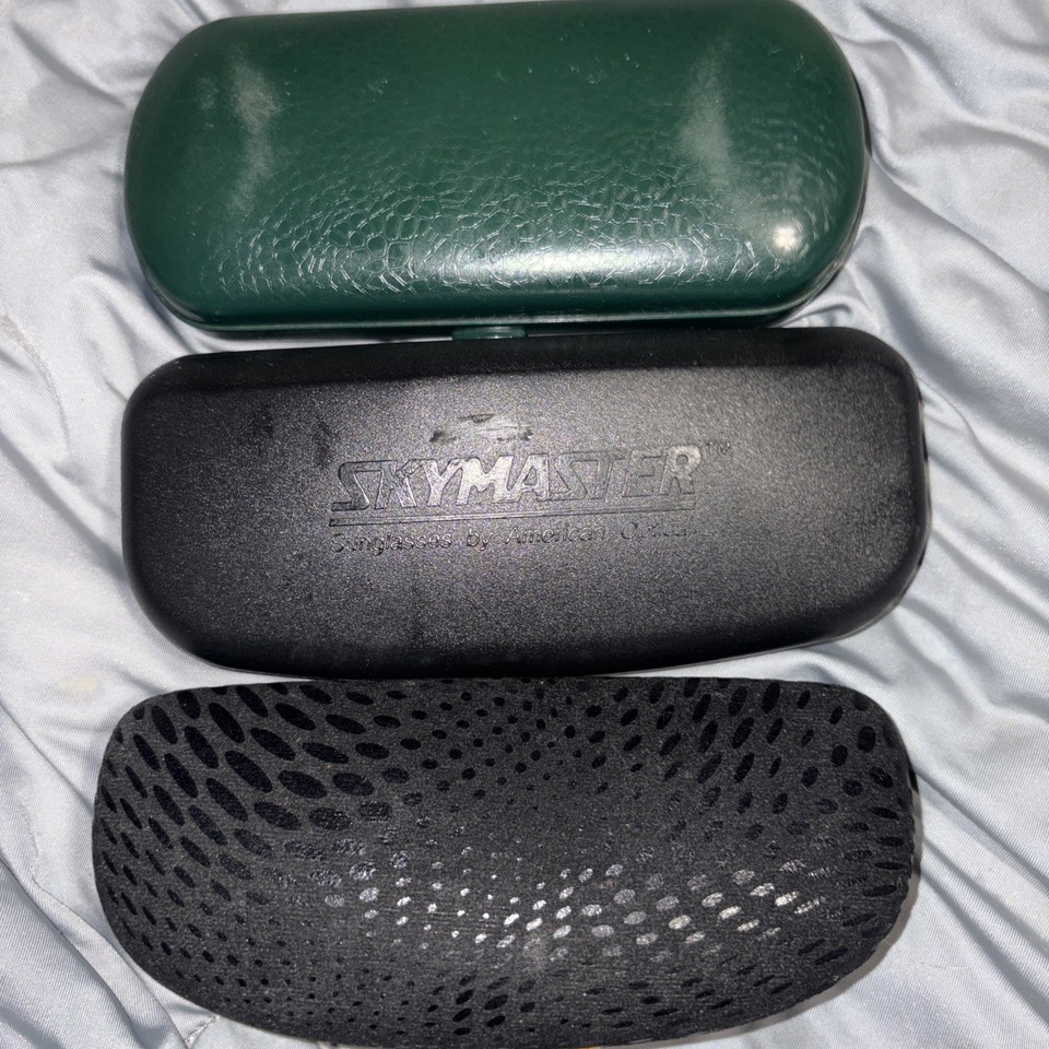 A Lot Of Three Vintage Pairs Of Sunglasses And Cases | eBay