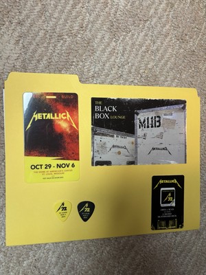 METALLICA M72 TOUR St. Louis Guitar Pick Set November 3-5, 2023, Set ...