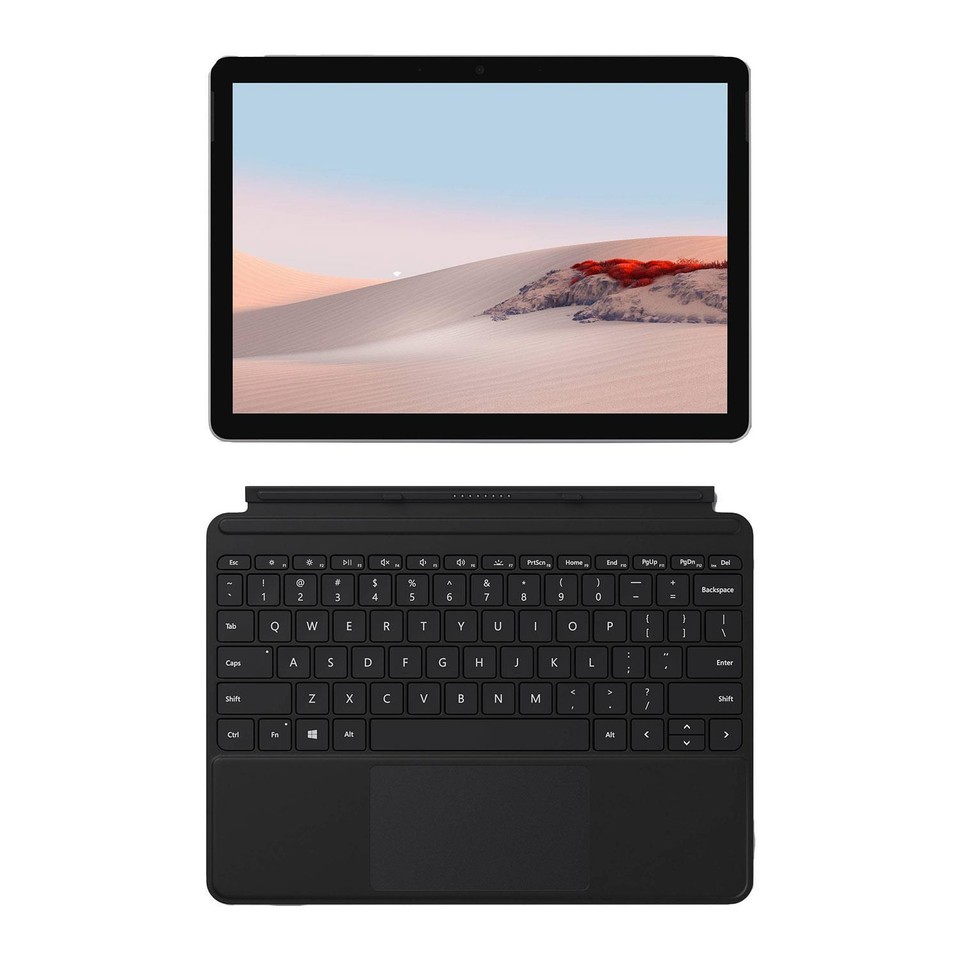 Microsoft Surface Go Type Keyboard Cover QWERTY - Model 1840 - Black ...