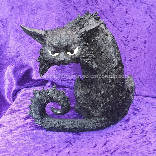 Nemesis Now Spite Black Cat Figurine Witches Familiar Goth Halloween ...