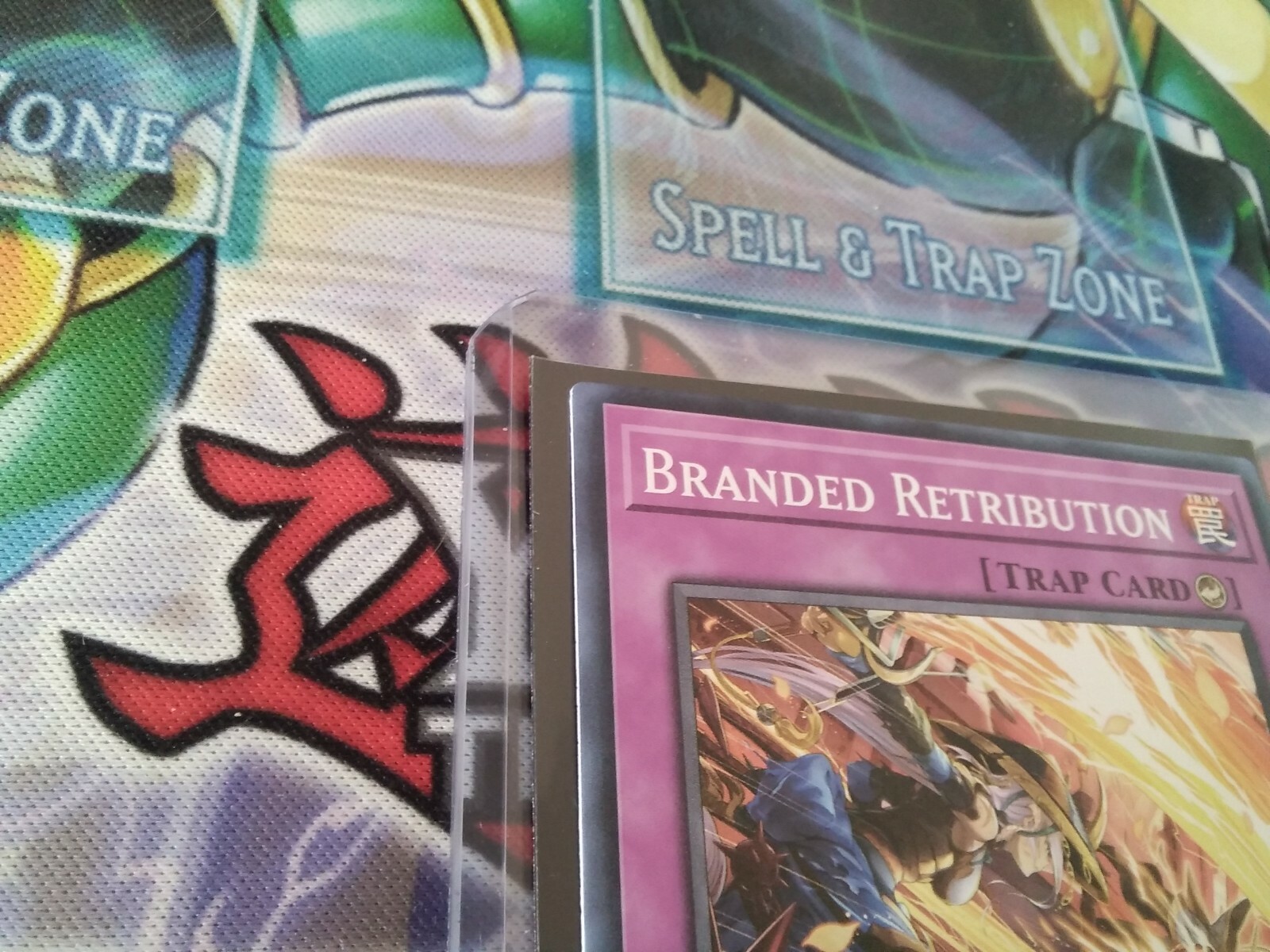 YuGiOh - Branded Retribution - SDAZ-EN032 - Super Rare - 1st Edition ...