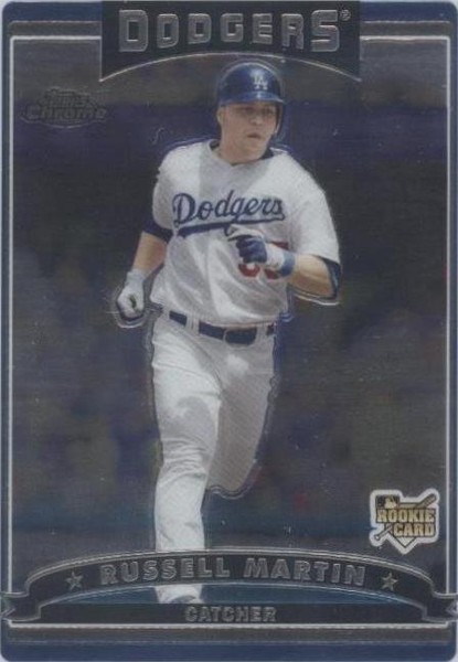2006 Topps Chrome - Rookie Logos #CRC26 Russell Martin /599 for sale ...