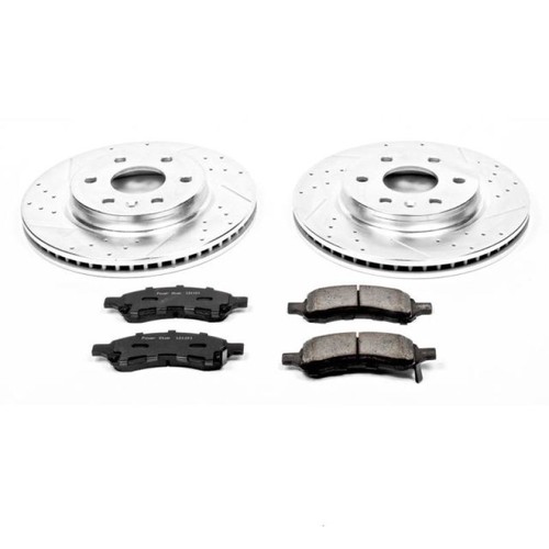Power Stop 08-17 Buick Enclave Front Z23 Evolution Sport Brake Kit ...
