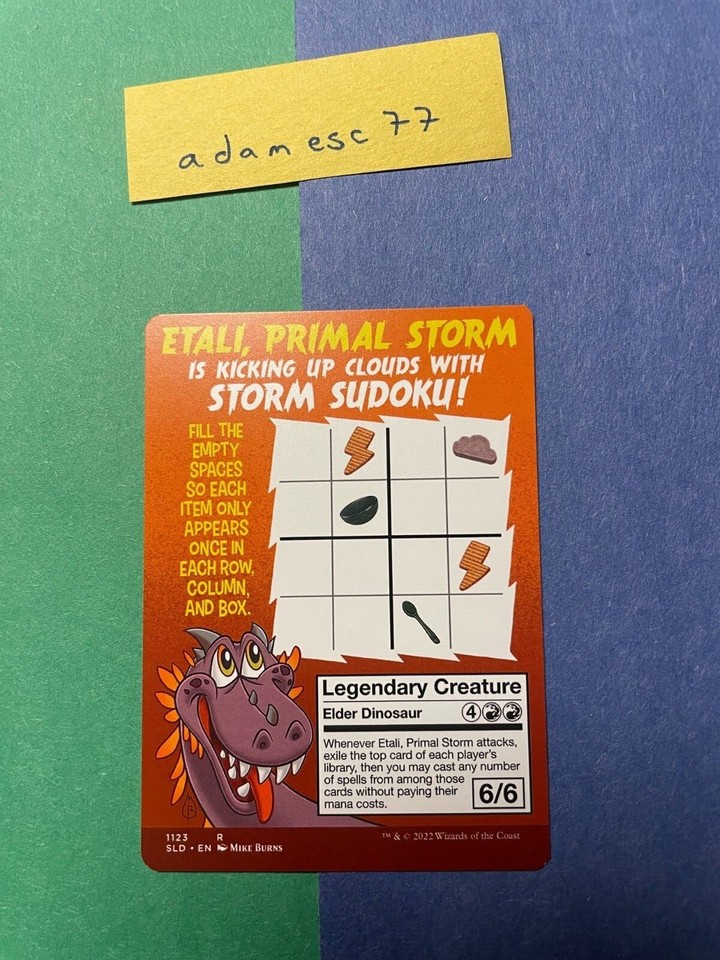 MTG Etali, Primal Storm(1123) Secret Lair: Just Add Milk | eBay
