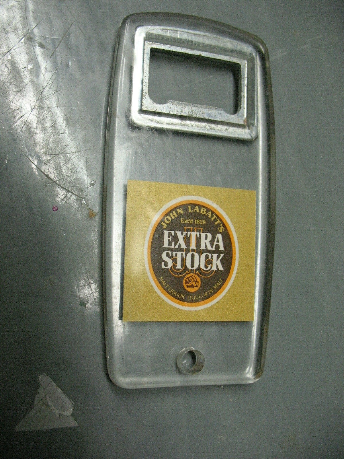 JOHN LABATT'S EXTRA STOCK KEY CHAIN BOTTLE OPENER VINTAGE | eBay