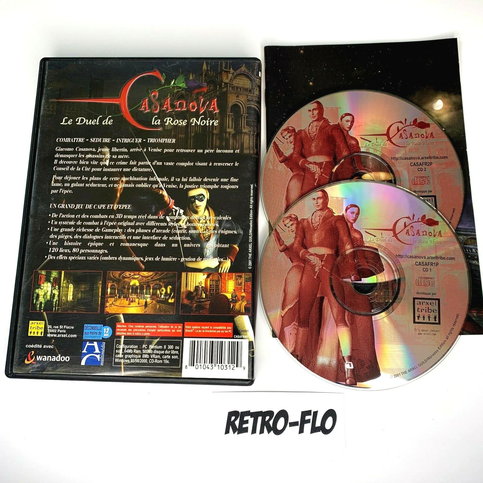 Casanova : Le Duel de la rose noire - Jeu PC CD-ROM Complet En Boite | eBay