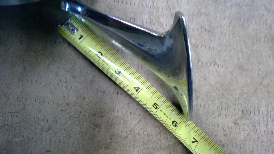 1965-66 Chevrolet Impala-Caprice side view mirror # P-3863609 C-2 rough ...