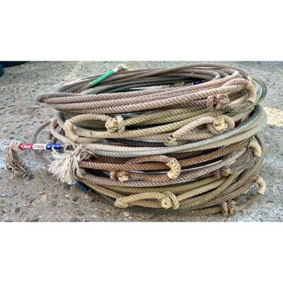 SEVEN (7) Used Lariat Team Ropes Good For Décor or Roping Practice | eBay