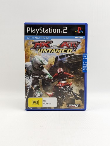 MX vs ATV : Untamed PlayStation 2 PS2 AUS PAL THQ 2008 Kmart Sticker ...