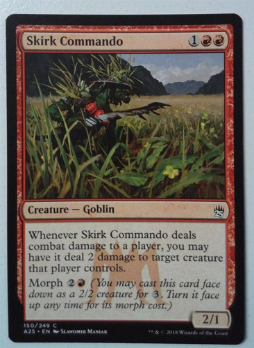 Skirk Commando *PLAYSET* Magic MtG x4 A25 Masters 25 | eBay
